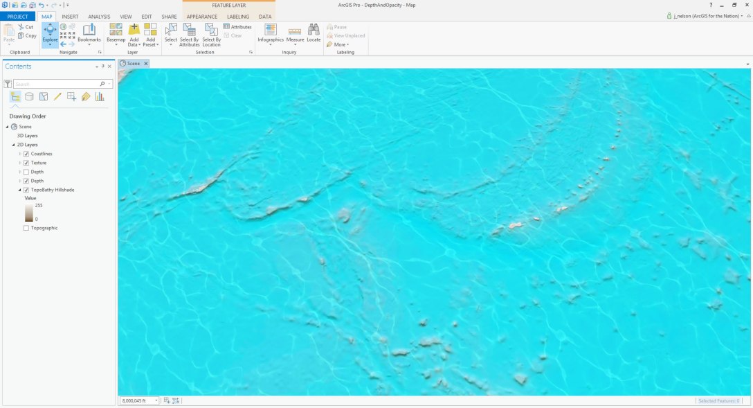 Carto Hack: Mapping Water Depth with Opacity – Adventures In Mapping
