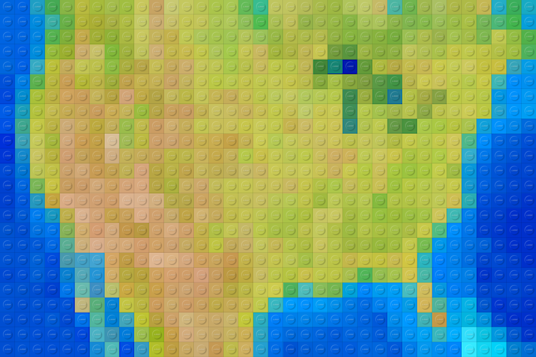 Lego-ified Maps – Adventures In Mapping