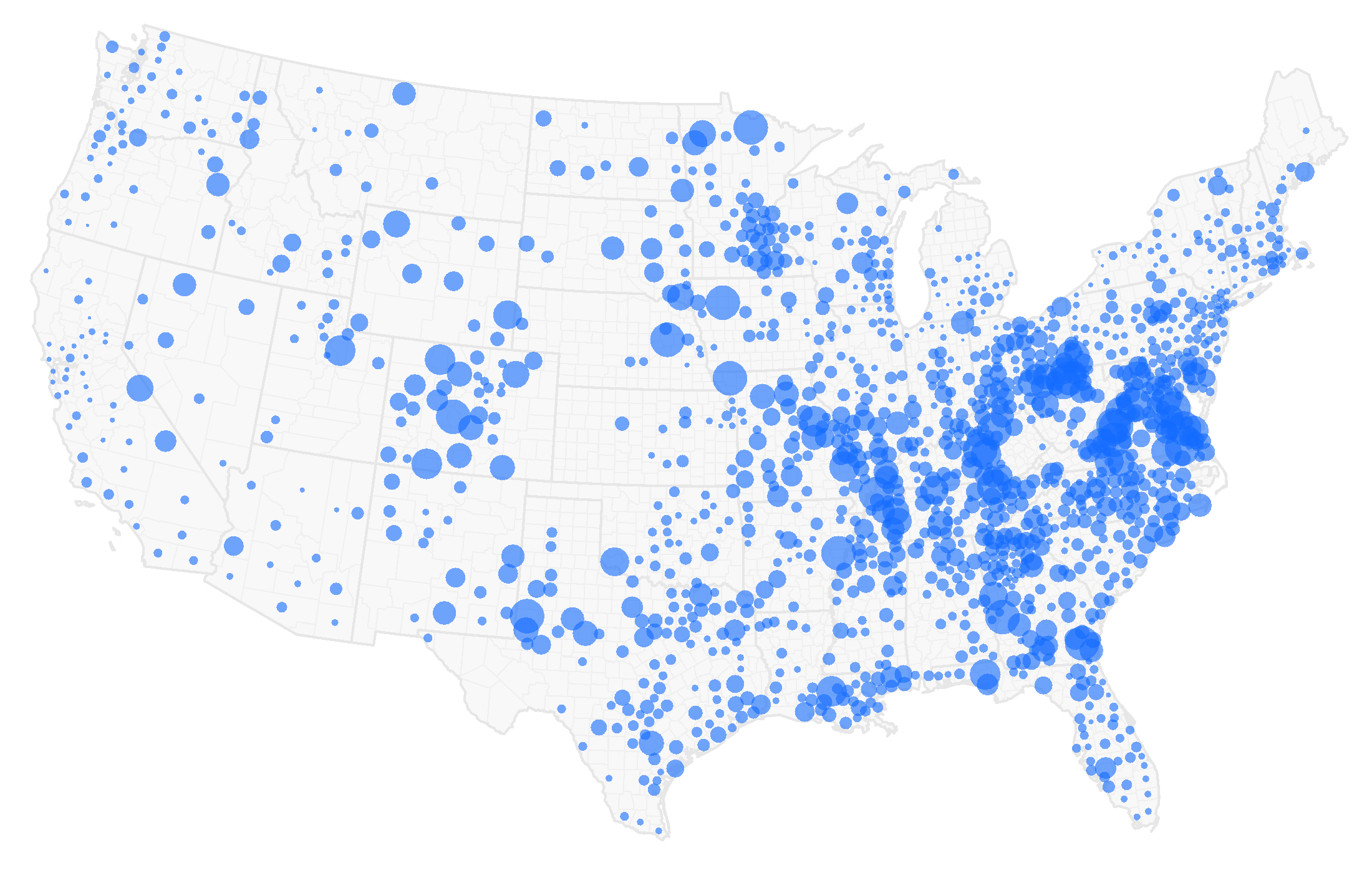 Fast Food Frequency – Adventures In Mapping