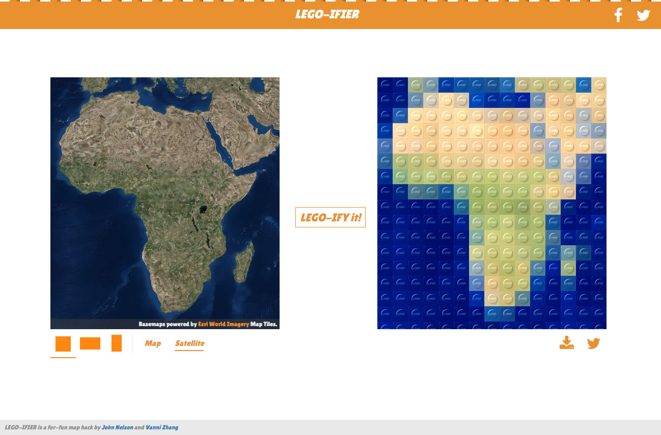 Lego-ifier – Adventures In Mapping