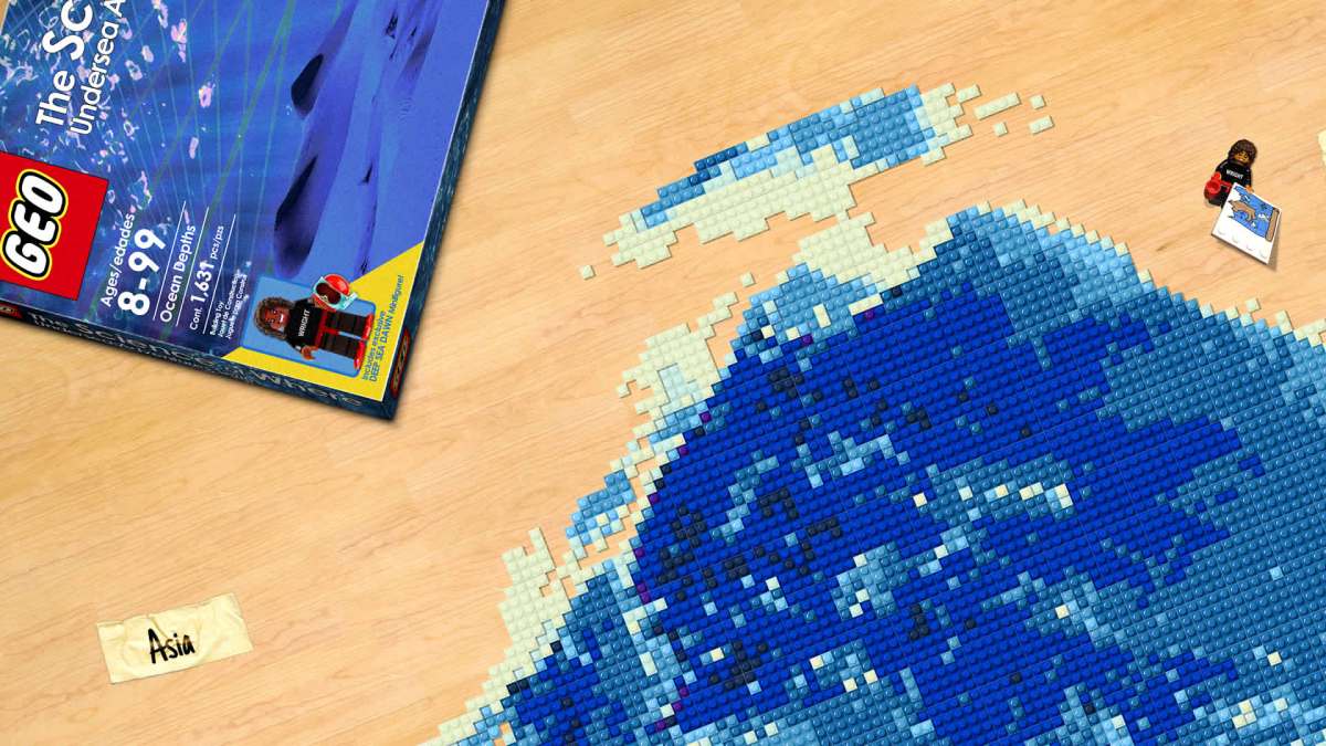 Lego Oceans – Adventures In Mapping