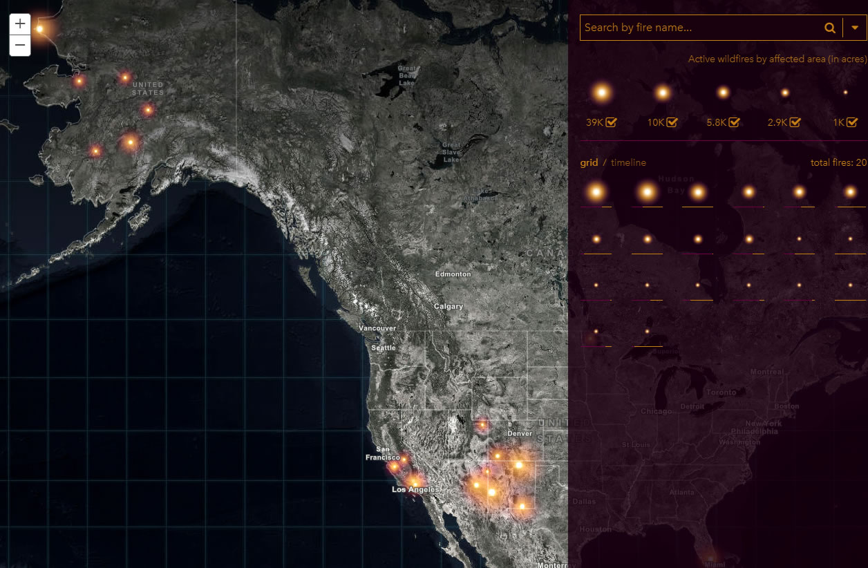 Active Fires – Adventures In Mapping