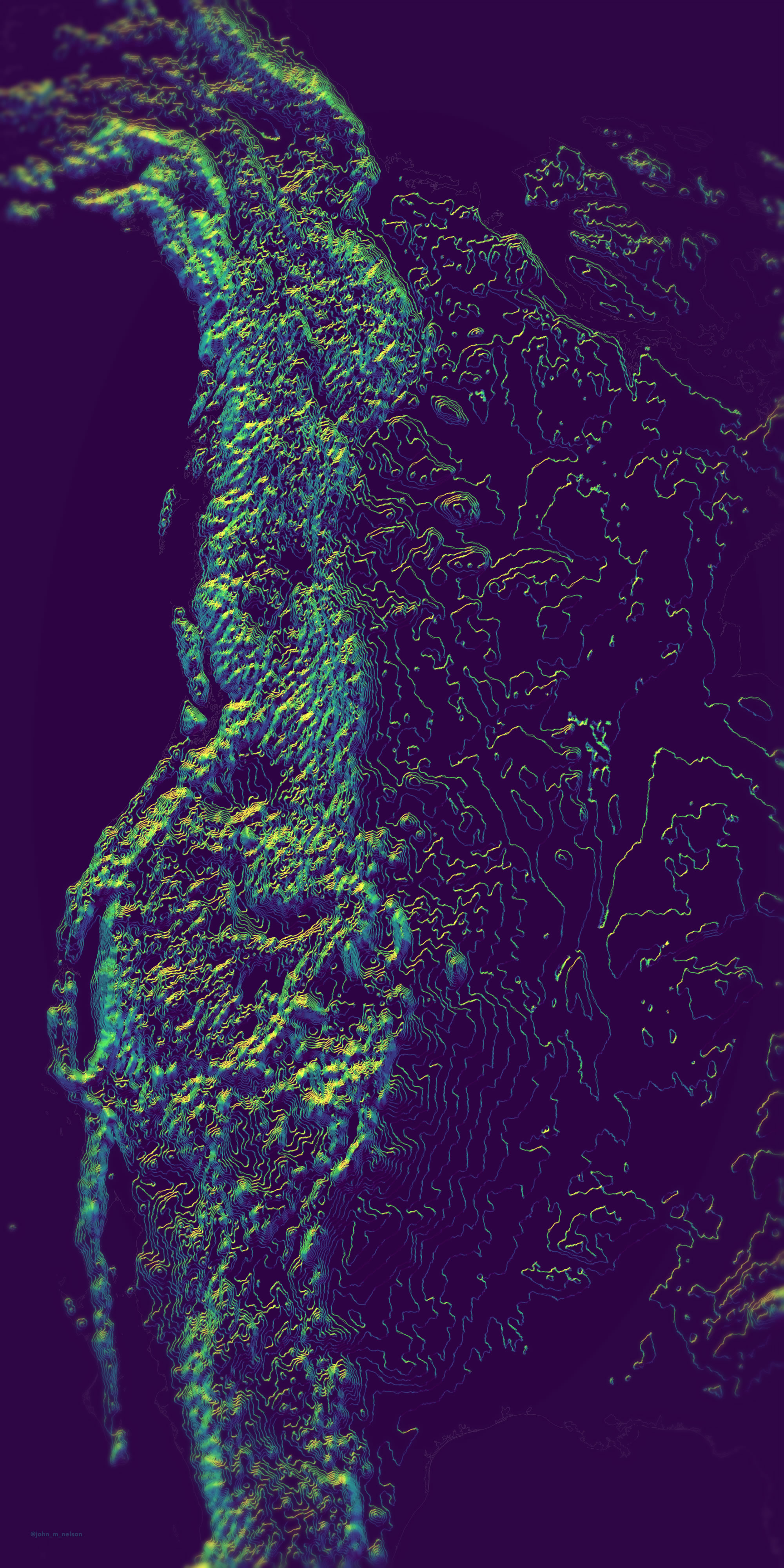 Aspect-Aware Contours – Adventures In Mapping