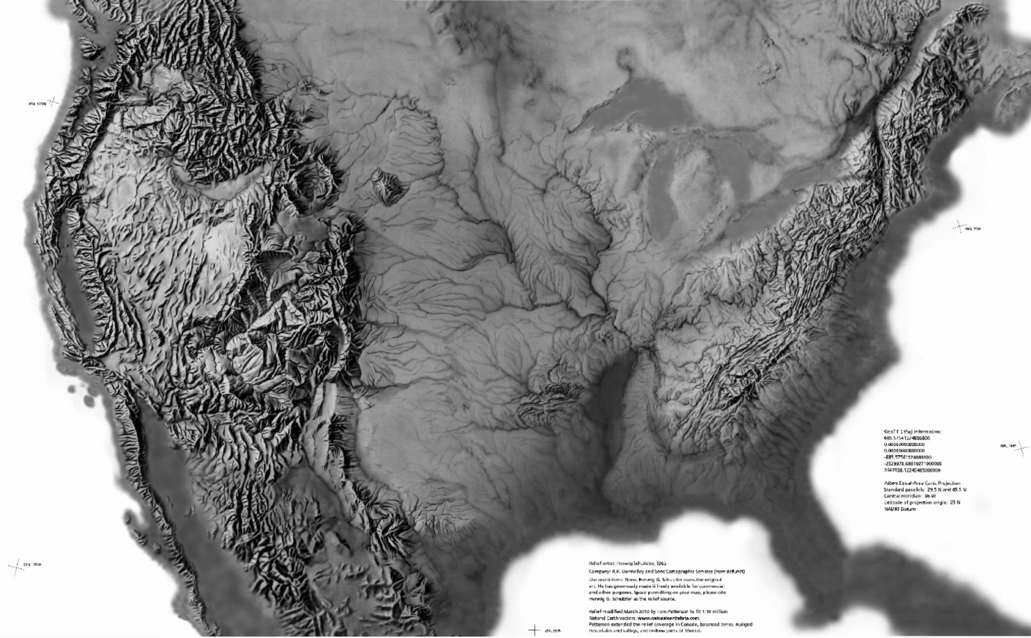 Smashing Vintage Hillshade with Imagery – Adventures In Mapping