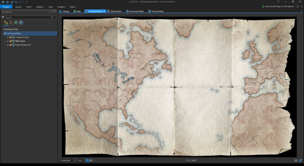 Tattered Map Sandwich – Adventures In Mapping