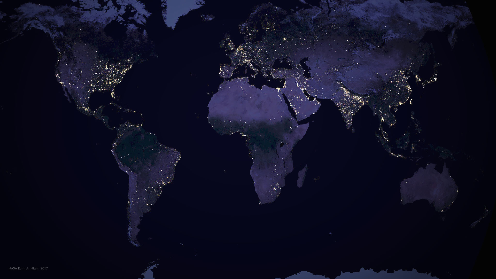 Thinking about the Earth at Night – Adventures In Mapping