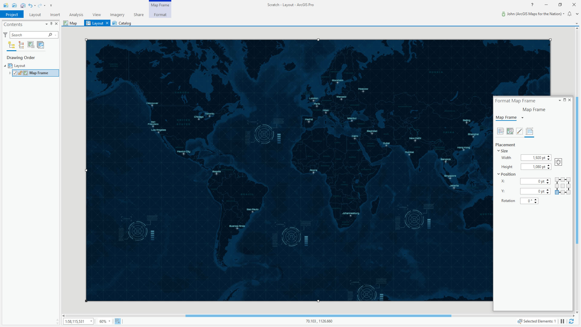 Turn Your Neighborhood into a Cinematic Command Center Hexagon Map ...