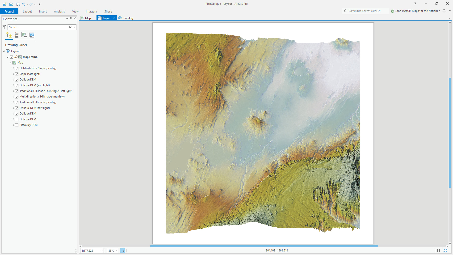How to Make this Map of the Rift Valley – Adventures In Mapping