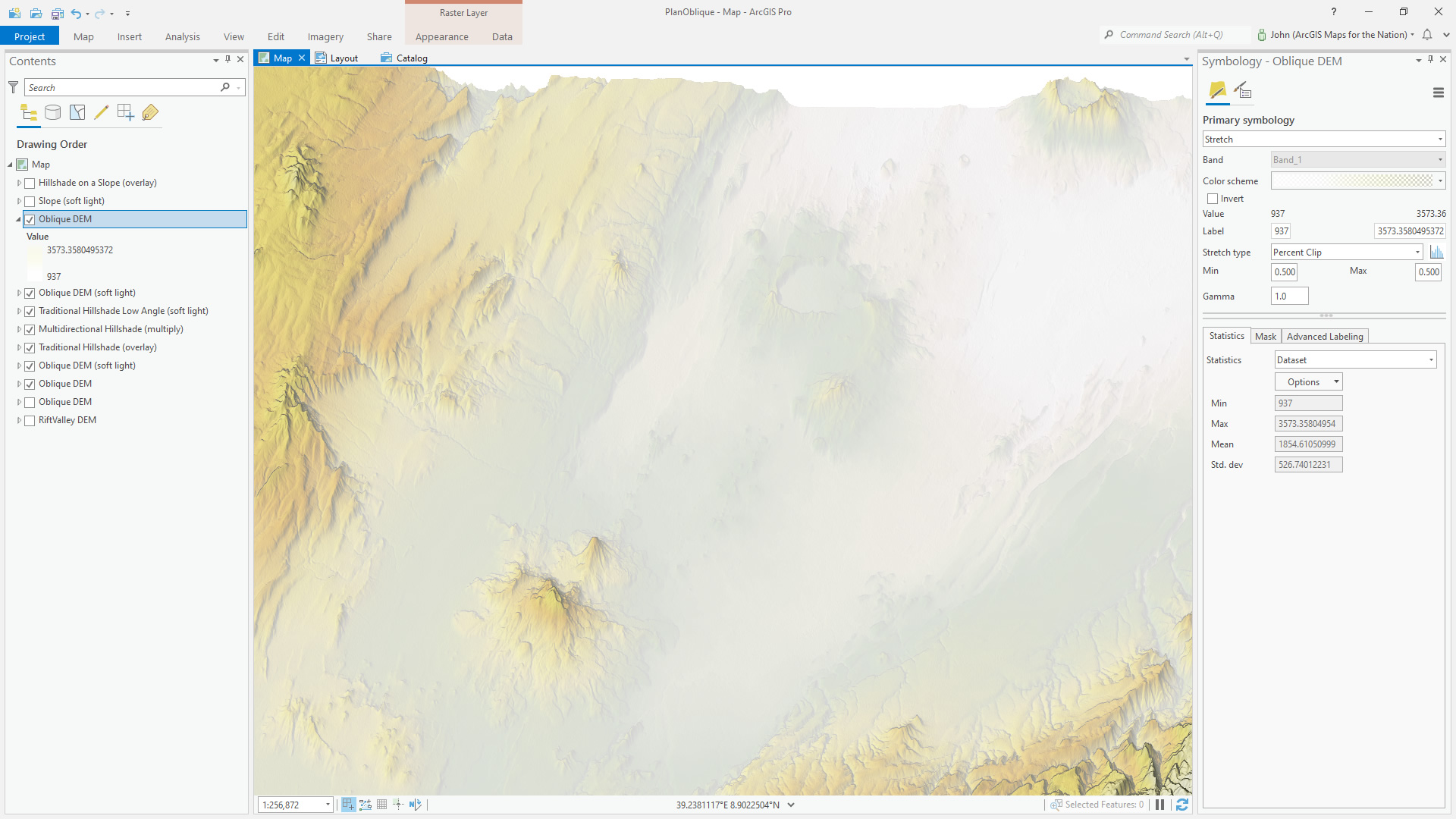 How to Make this Map of the Rift Valley – Adventures In Mapping