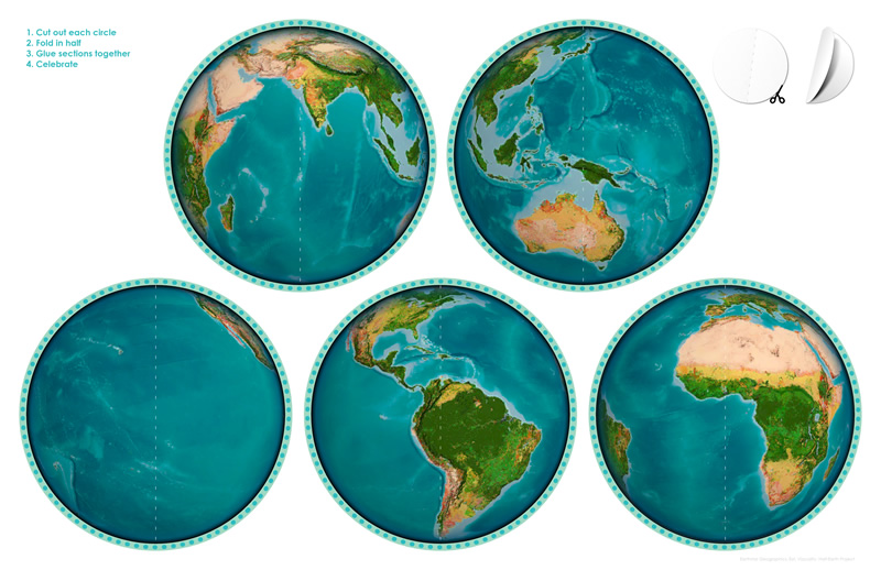 Make this Papercraft Globe Please – Adventures In Mapping