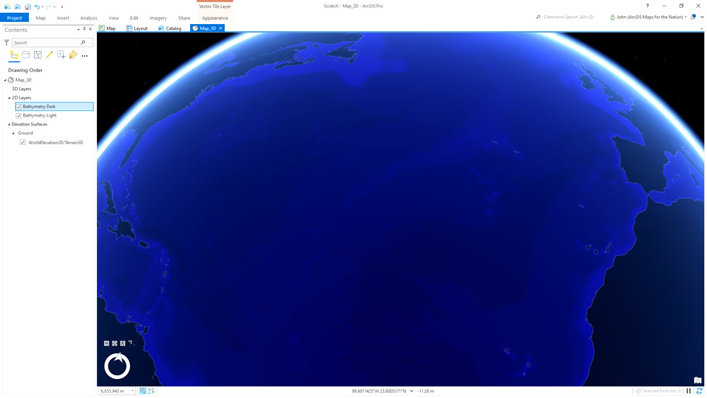 darkbathymetryexample3d – Adventures In Mapping | John Nelson Maps