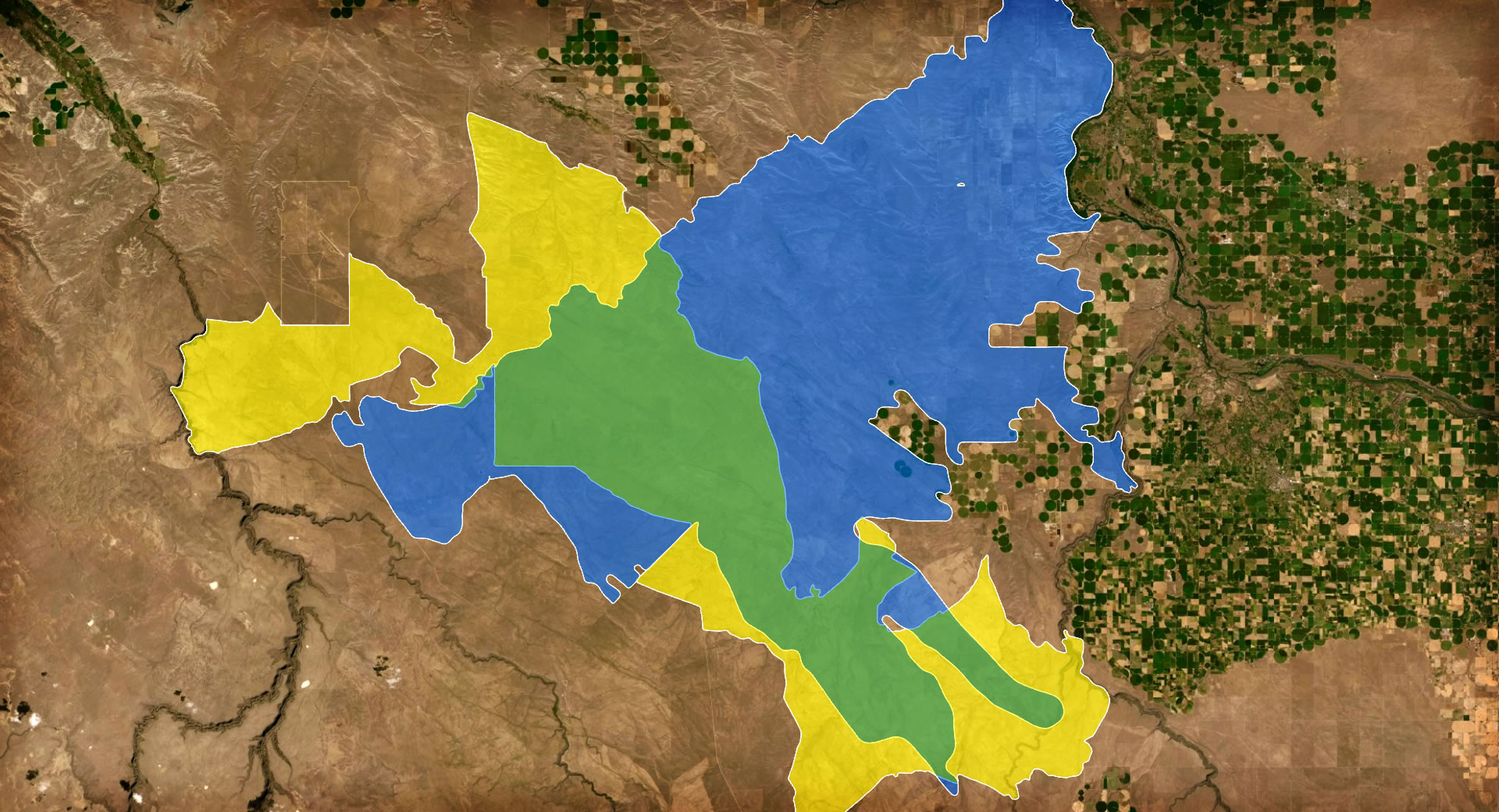 Visual Strategies for Overlapping Polygons – Adventures In Mapping