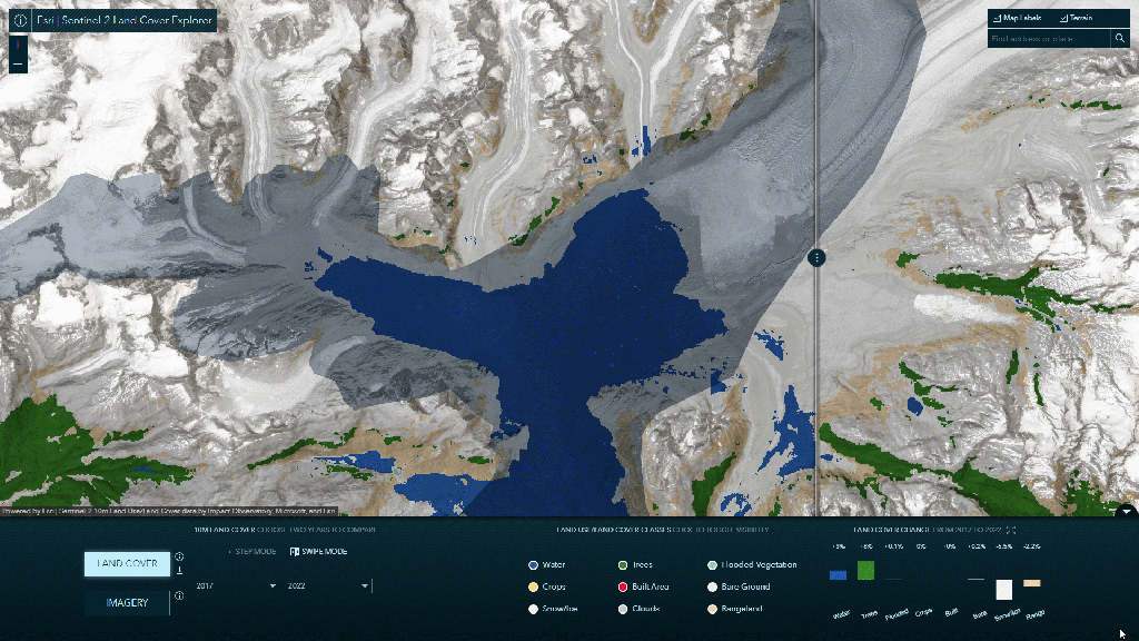 How to make this map of a melting glacier – Adventures In Mapping