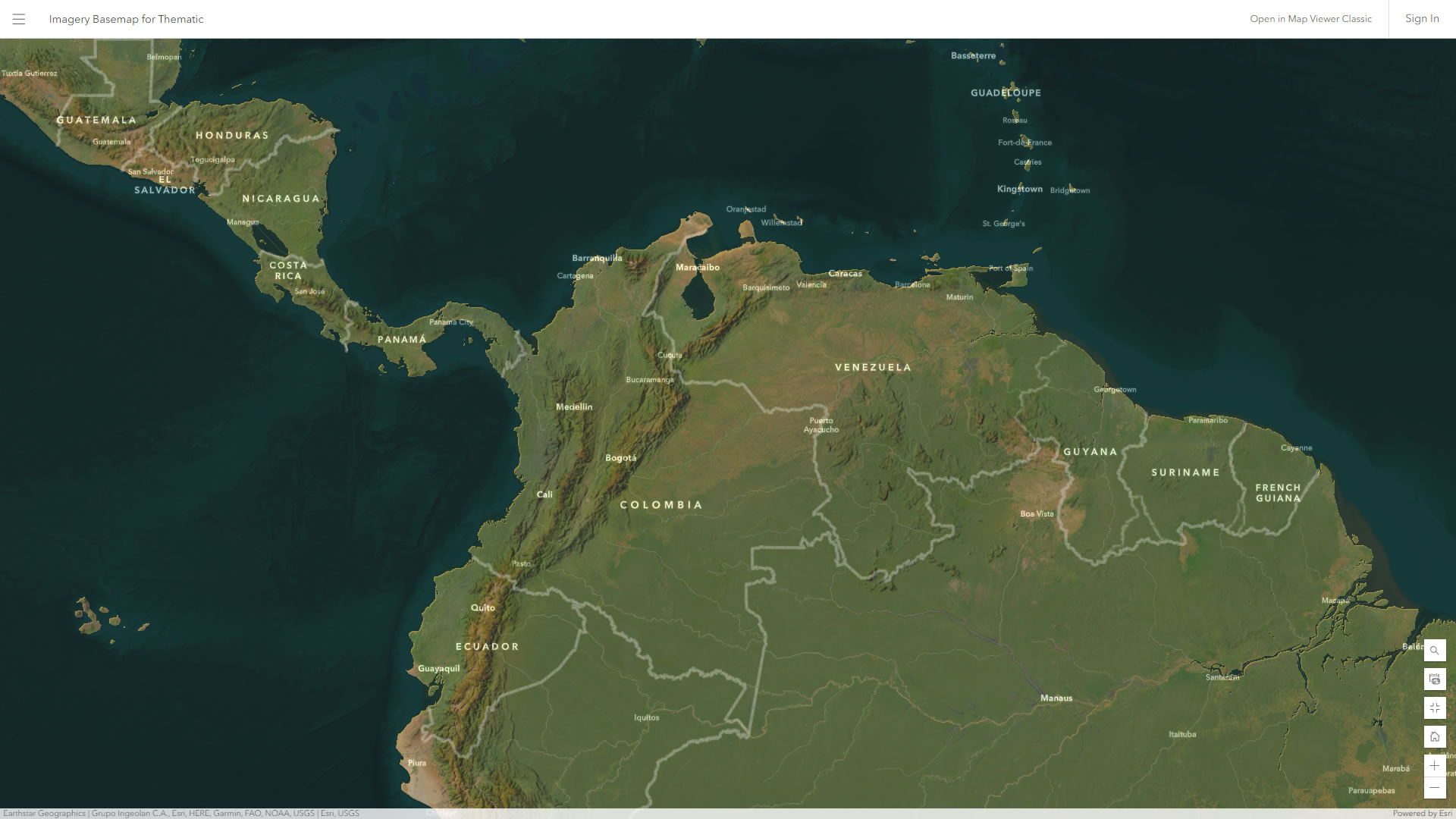 Imagery basemap ready for data – Adventures In Mapping