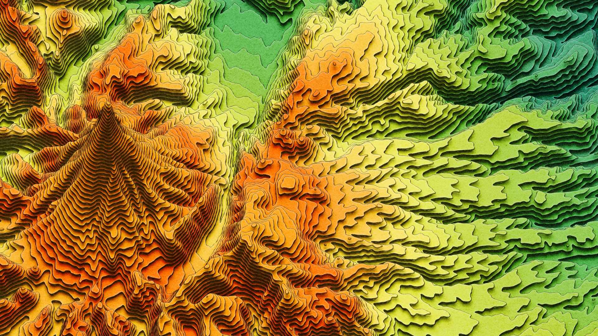 Make this AI-inspired topo landscape please – Adventures In Mapping