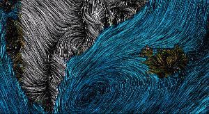 van Gogh style wind map – Adventures In Mapping